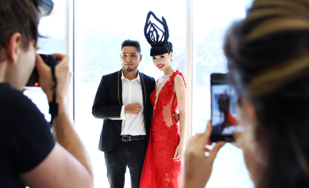Designer Jessica Minh Anh holds fashion show atop Hoover Dam - The ...