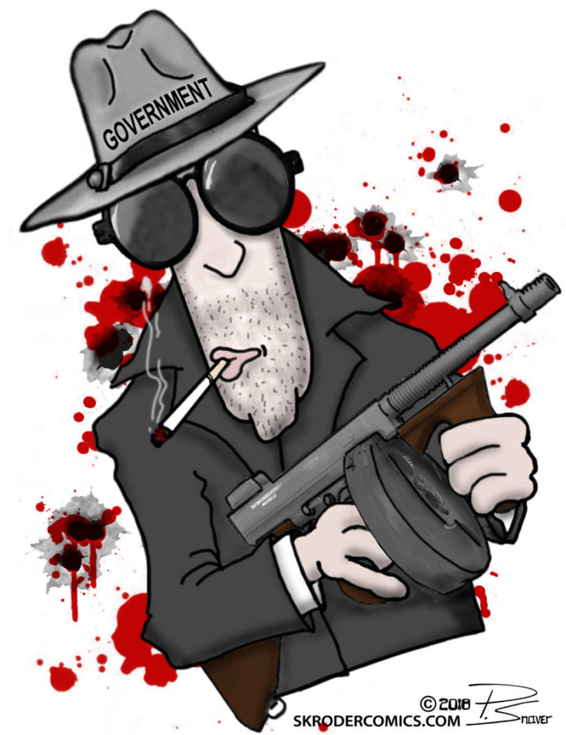 Cartoon: “Government Agent or Gangster?” - The Independent | Southern ...