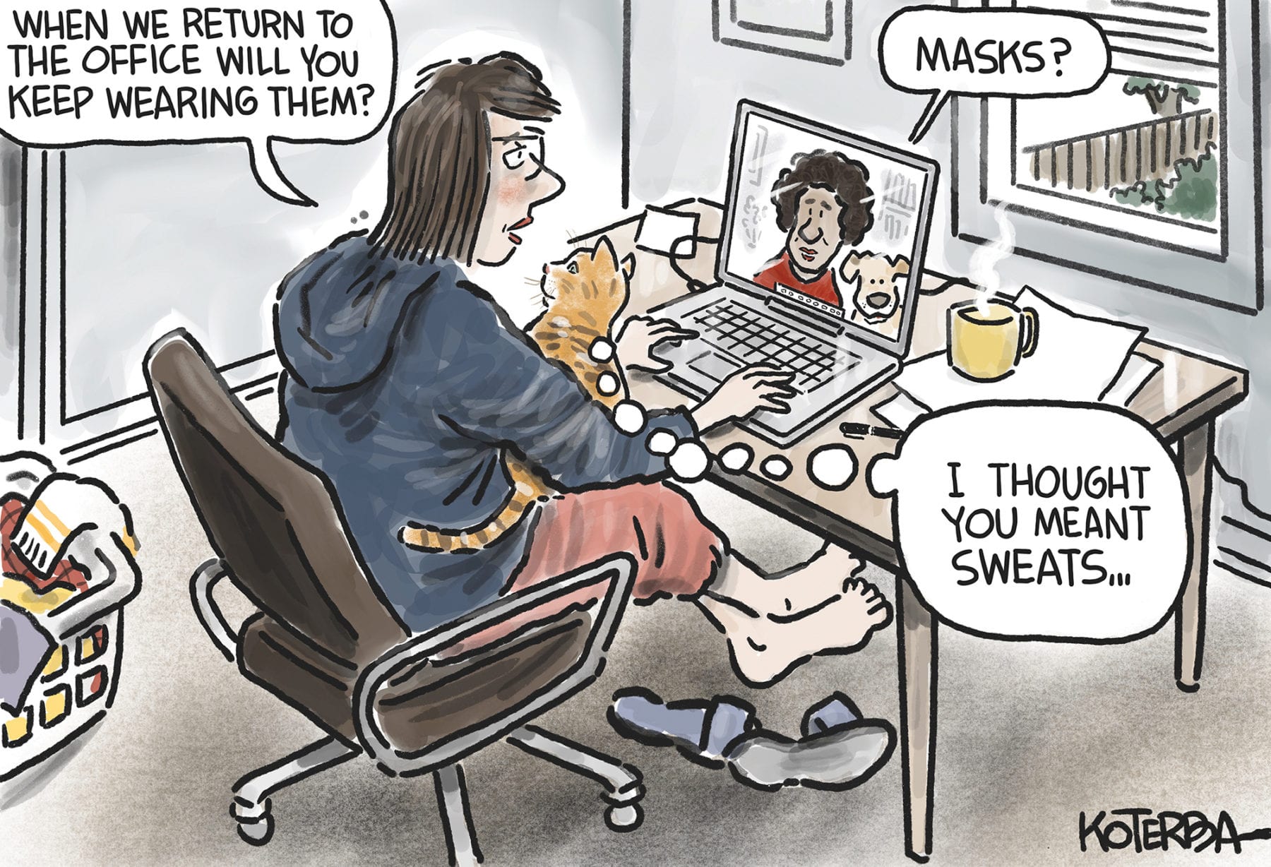 Editorial Cartoon: Back to the Office - The Independent | Southern Utah ...