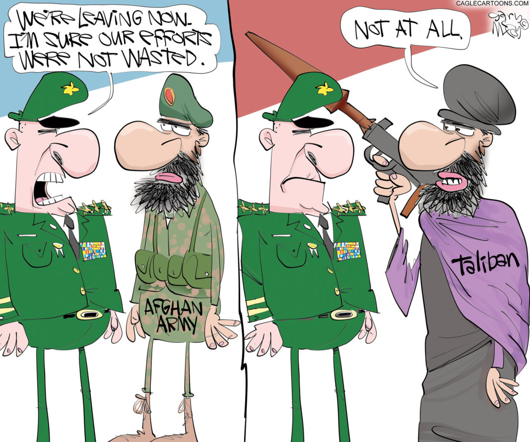 Editorial Cartoon: Afghan Army Flips - The Independent | Southern Utah ...