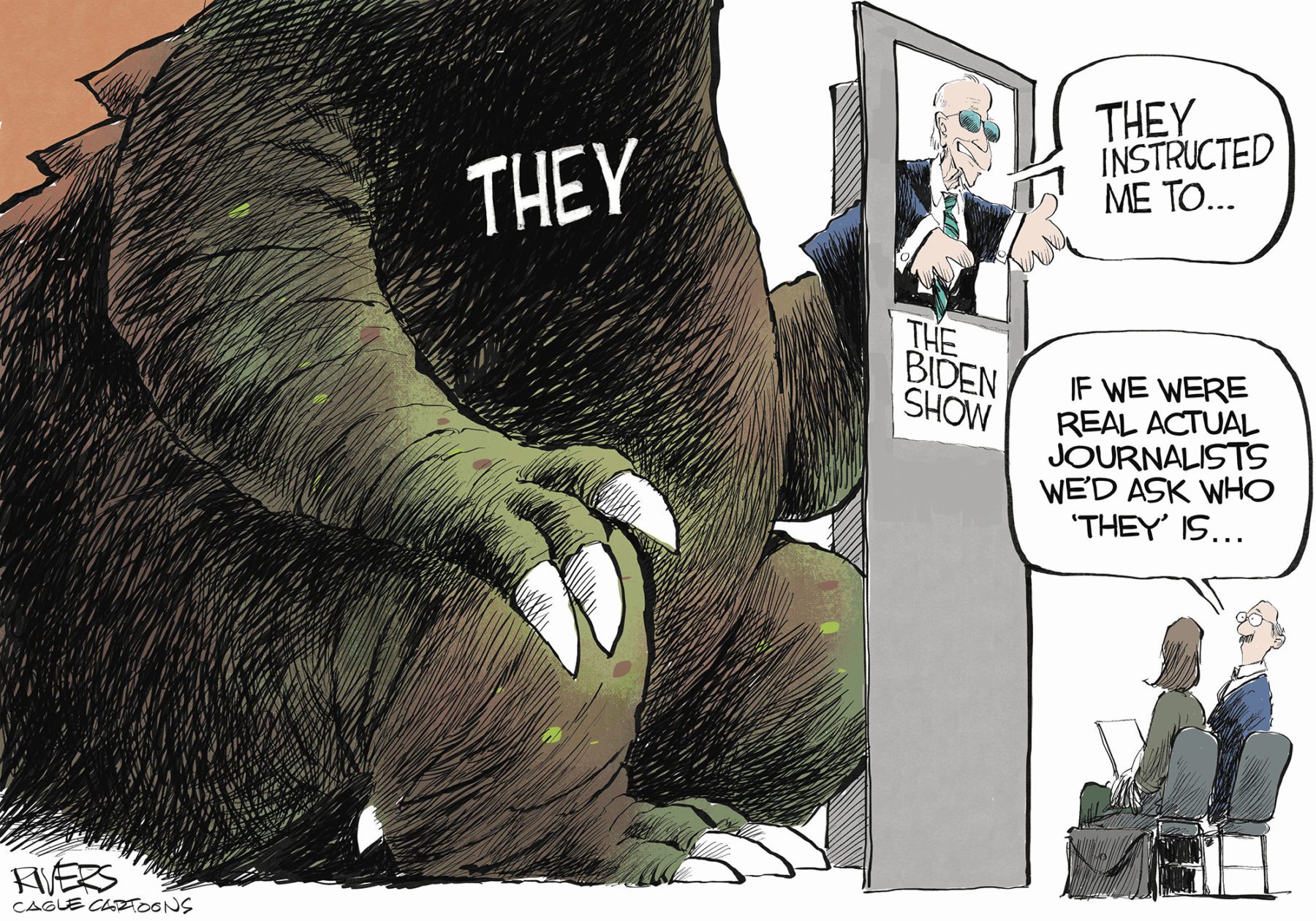 Editorial Cartoon: Who is 'They'? - The Independent | Southern Utah's ...