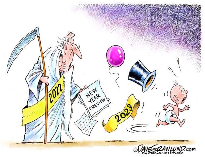 Editorial Cartoon: New Year 2023 Preview - The Independent | Southern ...