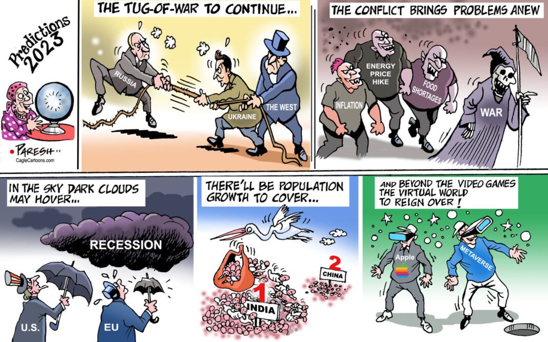 Editorial Cartoon: Predictions 2023 - The Independent | Southern Utah's ...