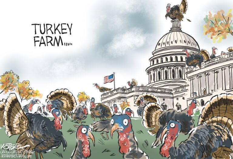Editorial Cartoon: Congressional Turkeys - The Independent | Southern ...