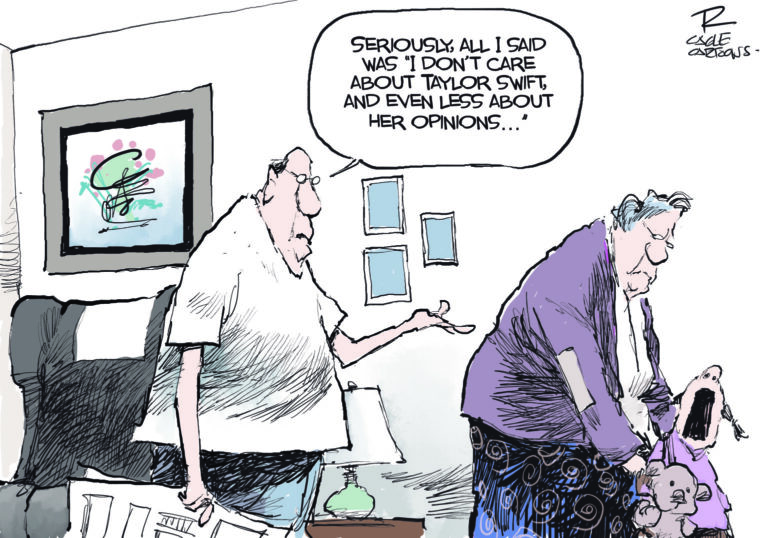 Editorial Cartoon: Taylor Swift - The Independent | Southern Utah's #1 ...