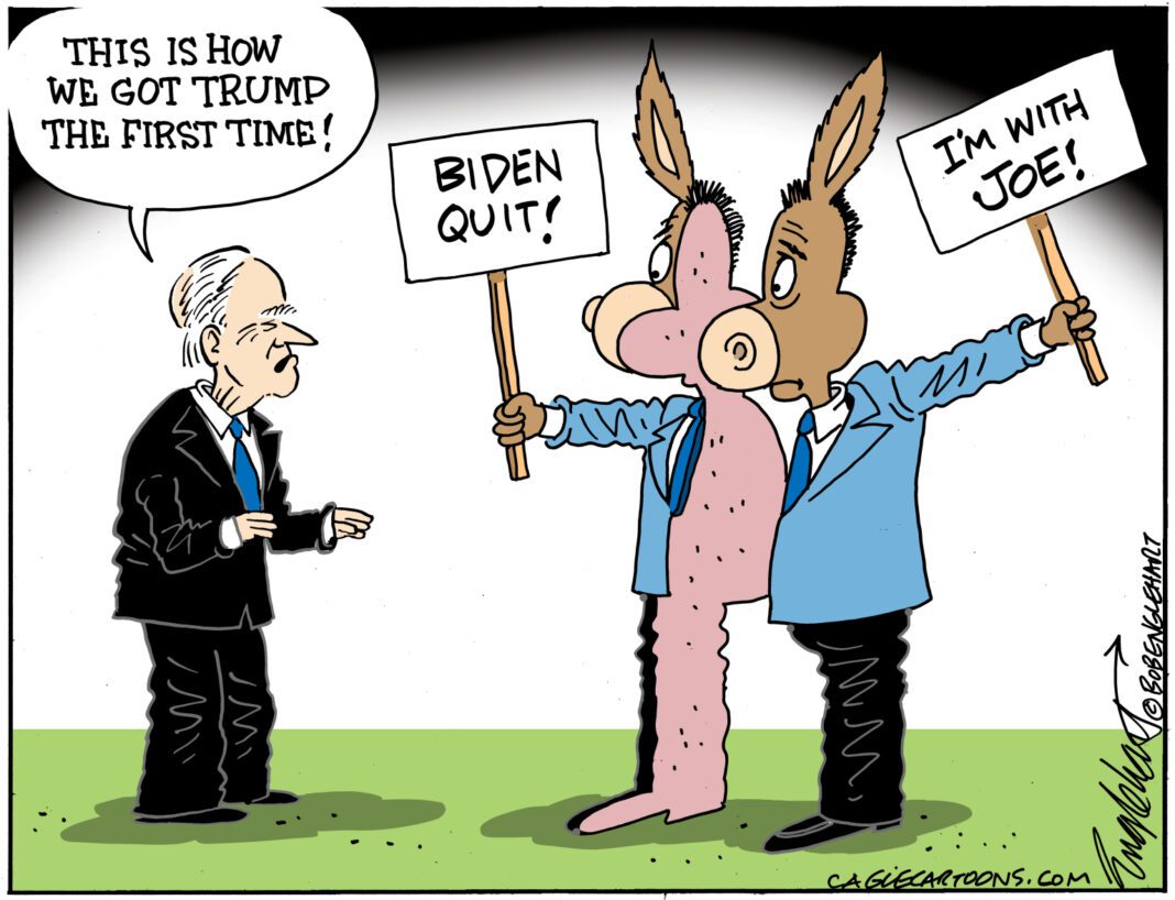 Editorial Cartoon: Democrats Are Split - The Independent | Southern ...