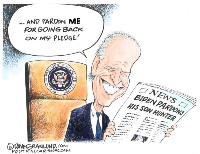 Editorial Cartoon: Biden Pardons His Son Hunter - The Independent ...